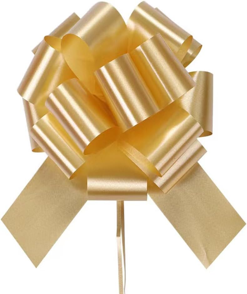 GZhLonKiMa 6 PCS Pull Bows,6 inches Bow for Gift Wrapping, Gift Baskets ...