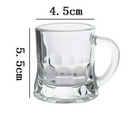 26oz XL Glass Beer Mugs Heavy Duty/Restaurant Quality Glass Mugs with ...