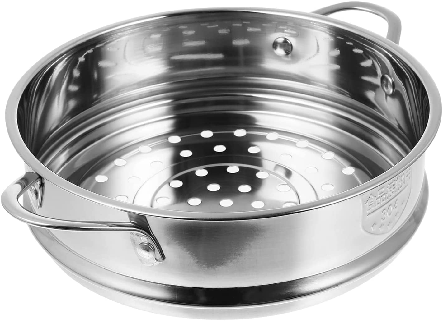 GZhLonKiMa 9 Inch Steamer Basket, Stainless Steel Steamer Insert for ...