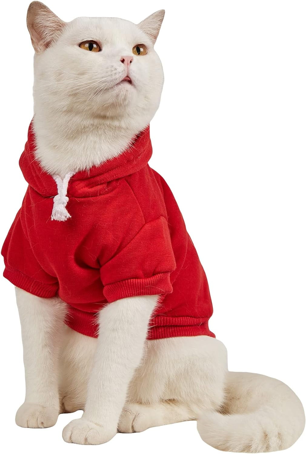 GZhLonKiMa Basic Dog Hoodie Sweatshirt Puppy Sweater Warm Cat Costumes ...