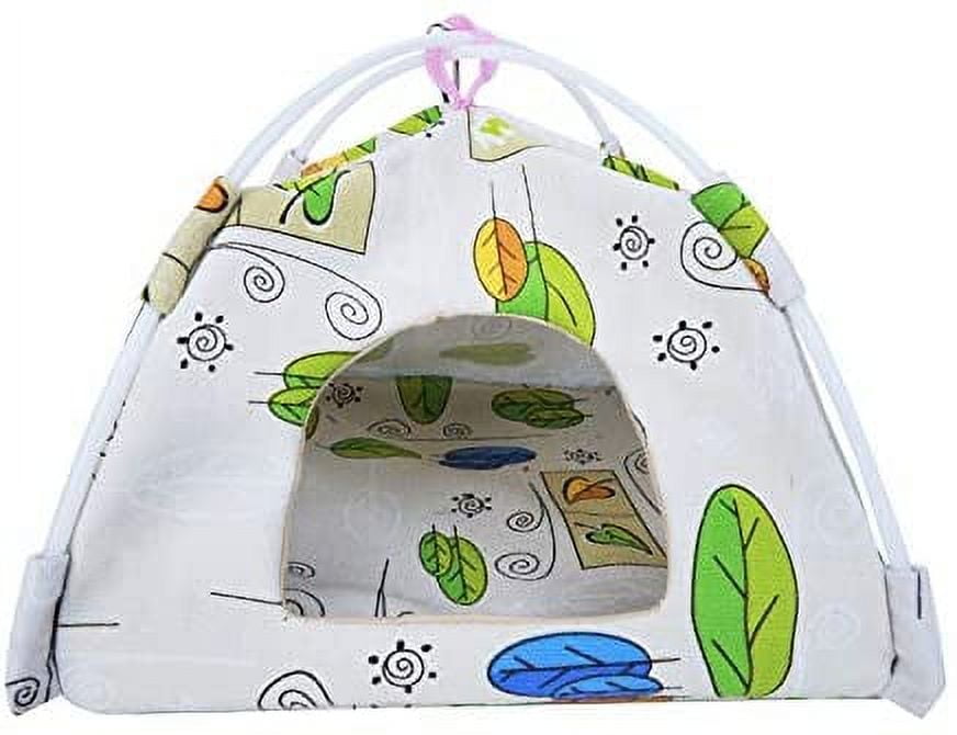 GZhLonKiMa Bird Hammock Tent Nest Parrot Hanging Hut Conure House ...