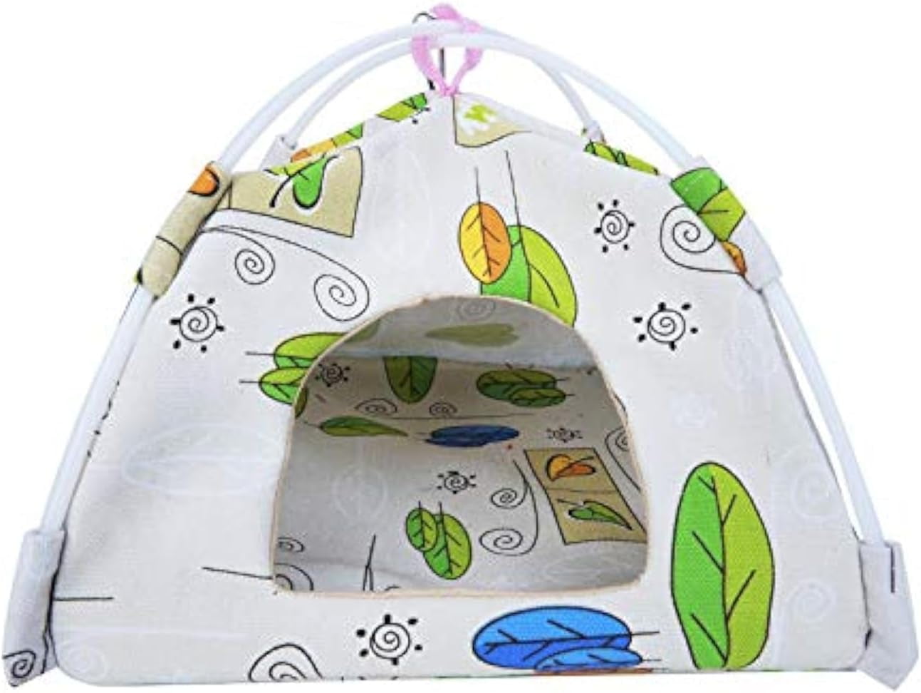 GZhLonKiMa Bird Hammock Tent Nest Parrot Hanging Hut Conure House ...