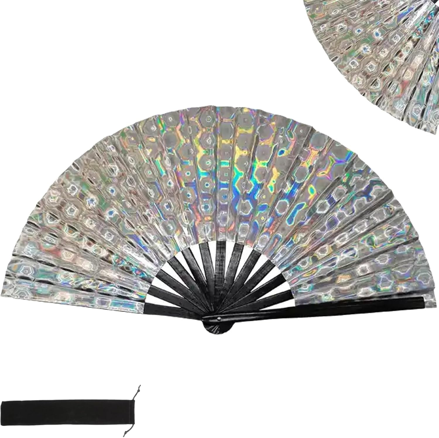 GZhLonKiMa Boots On The Ground Hand Fan - Large Line Dance Popping Fan ...