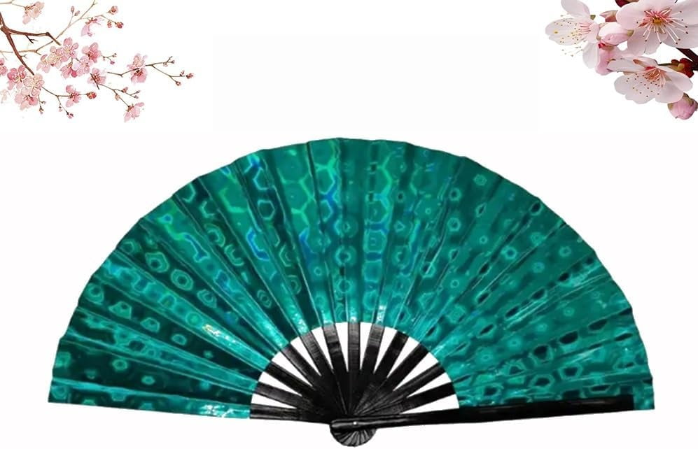 GZhLonKiMa Boots On The Ground Hand Fan for Line Dancing Popping Fans ...