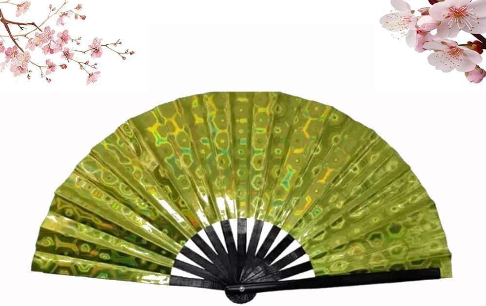 GZhLonKiMa Boots On The Ground Hand Fan for Line Dancing Popping Fans ...