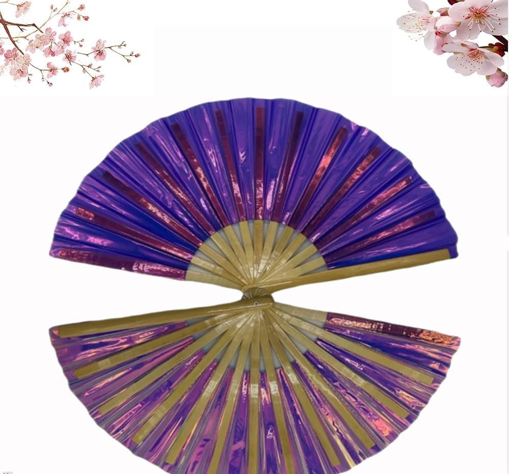 GZhLonKiMa Boots On The Ground Hand Fan for Line Dancing Popping Fans ...