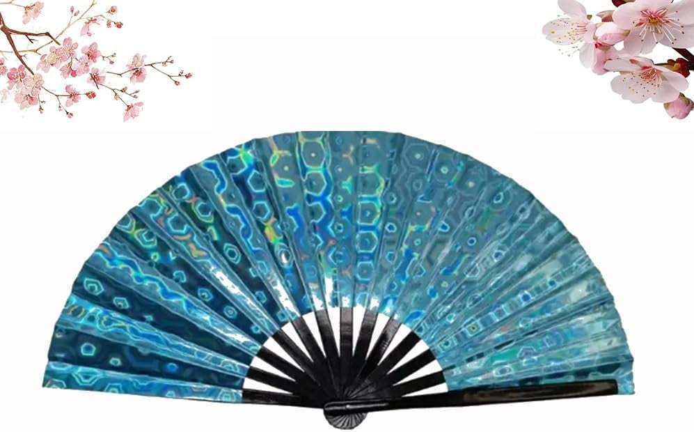 GZhLonKiMa Boots On The Ground Hand Fan for Line Dancing Popping Fans ...