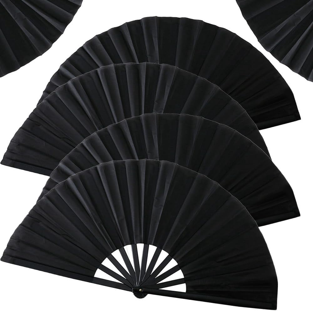 GZhLonKiMa for Boots On The Ground Hand Fan, New Large Holographic ...