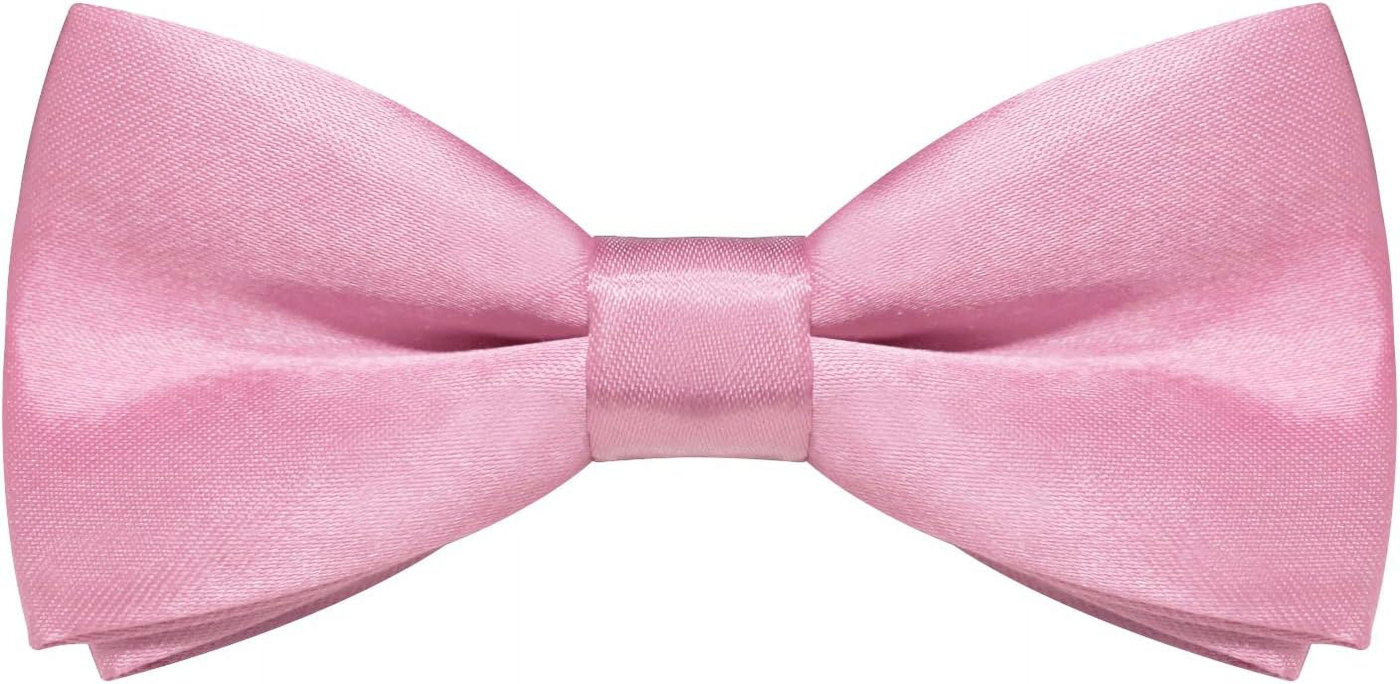GZhLonKiMa Bow Ties for Boys Pre-tied Boys Bow Tie Adjustable Kids Bow ...
