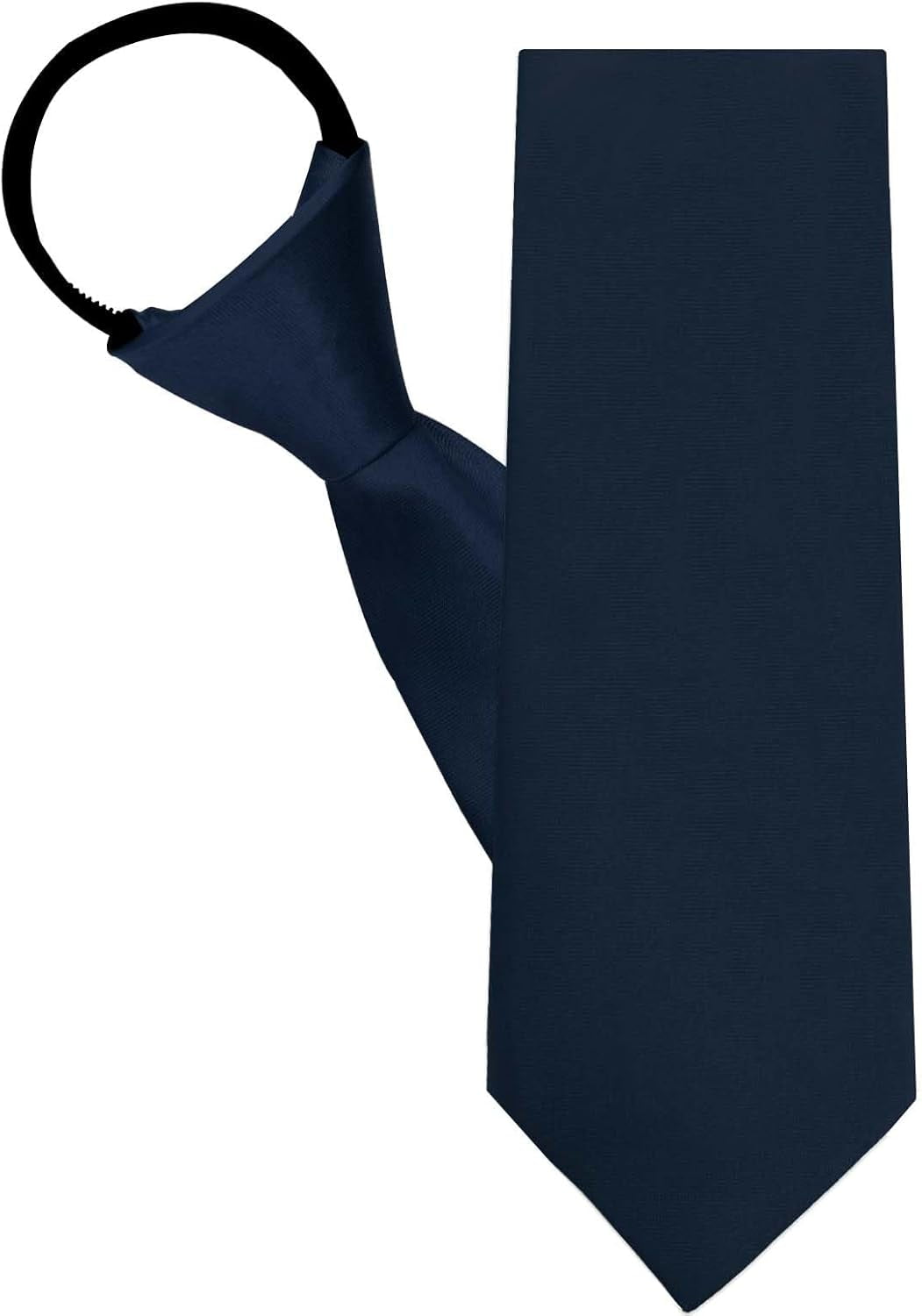 GZhLonKiMa Boys Tie, Black Tie for Boys 8 10 12 Years, Pre-tied Zipper ...