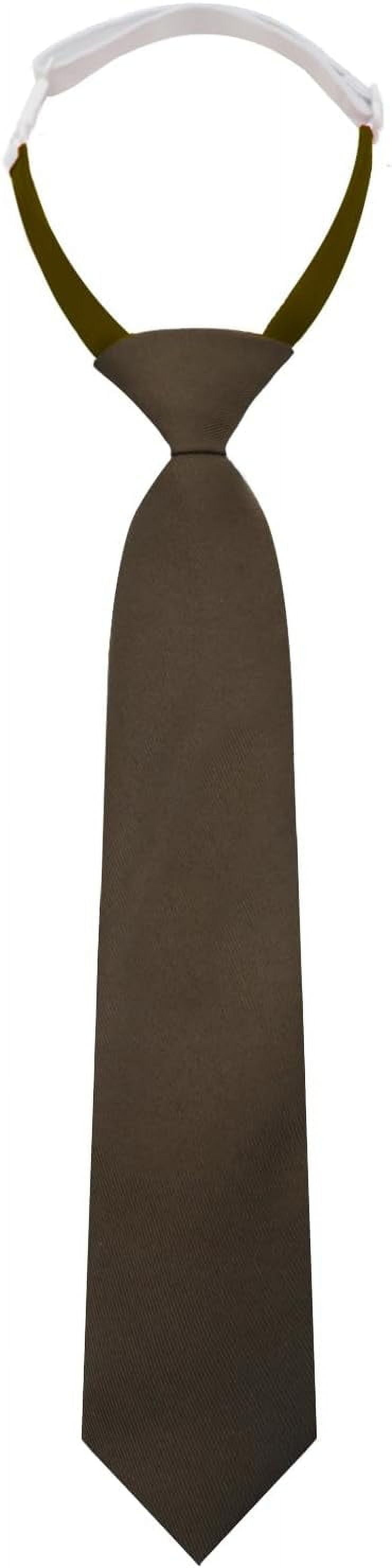 GZhLonKiMa Boys Tie, Pre-tied Kids Tie for Boys Adjustable Boy Necktie ...