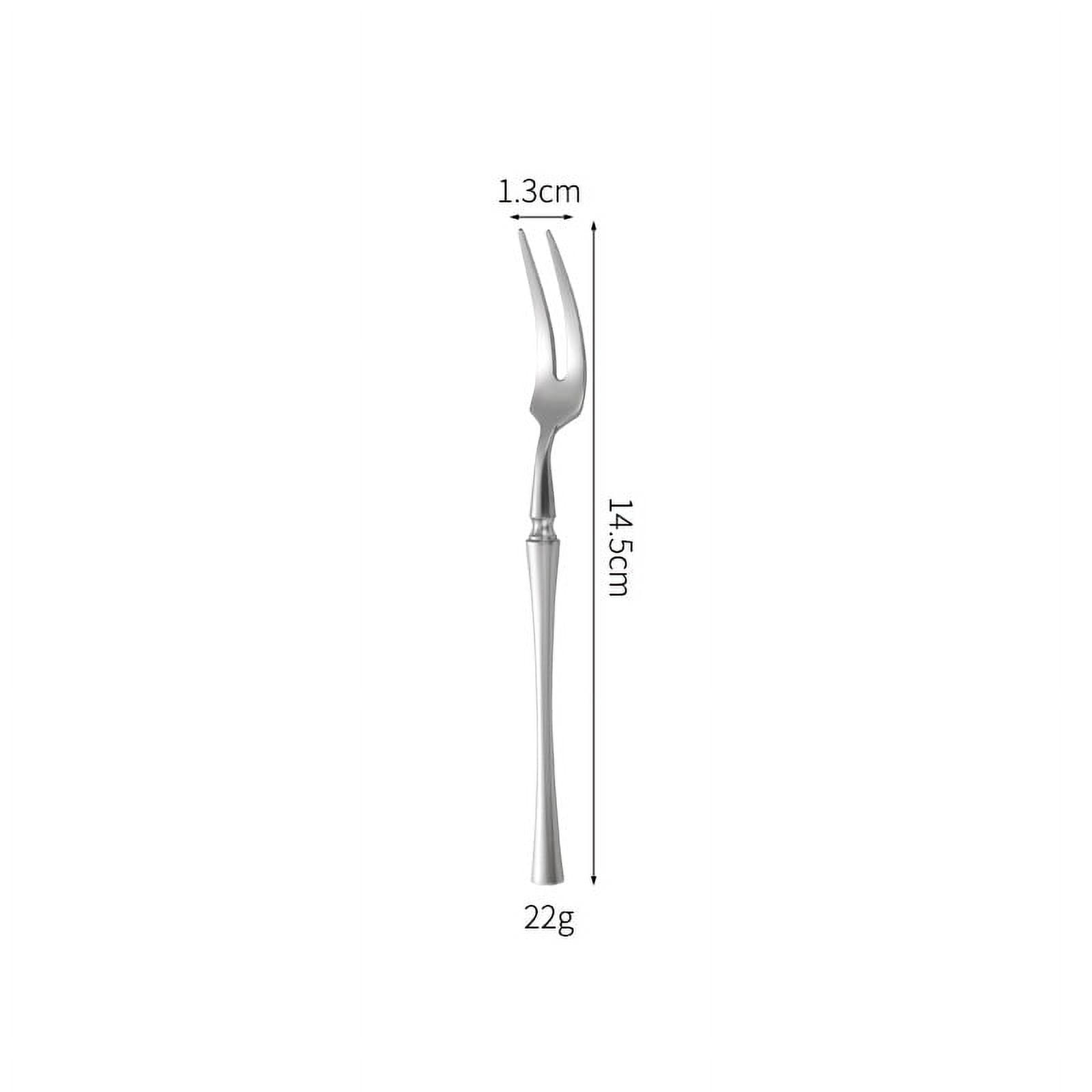 GZhLonKiMa Circular Stainless Steel Small Waist And Fork Spoon Hotel ...