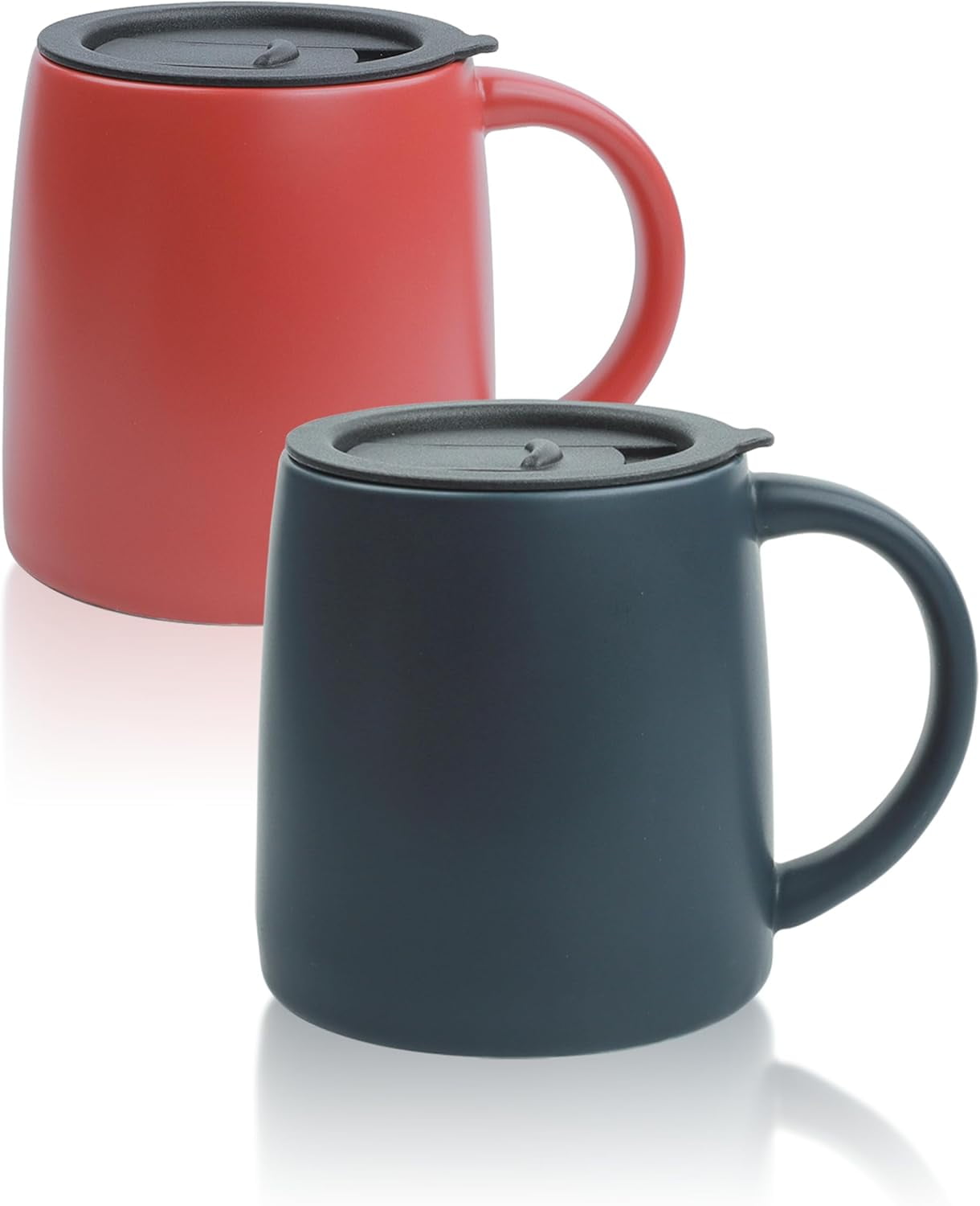 GZhLonKiMa Classic Mug, 16 oz Large Coffee Mug with Handle, Ceramic ...