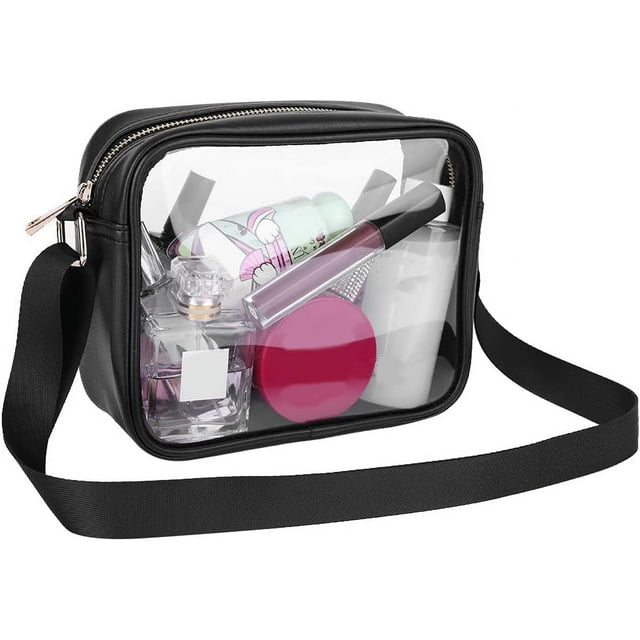 GZhLonKiMa Clear Bag Stadium Approved Clear Purse Concert Stadium Clear ...