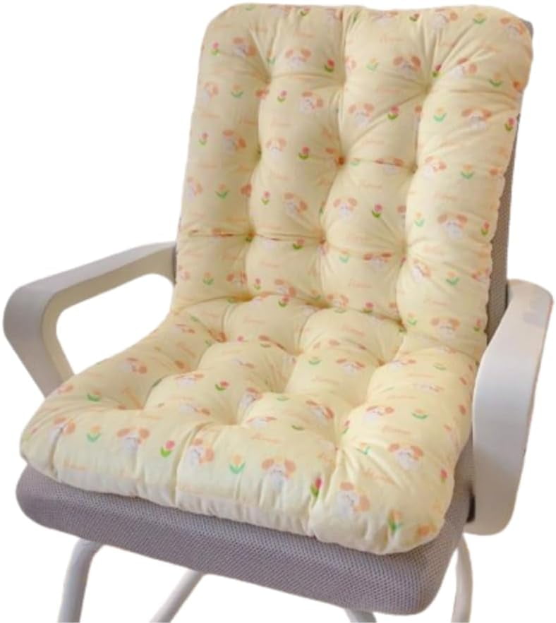 GZhLonKiMa Comfort Seat Cushion Plush Chair Pads Office Dorm Chair ...