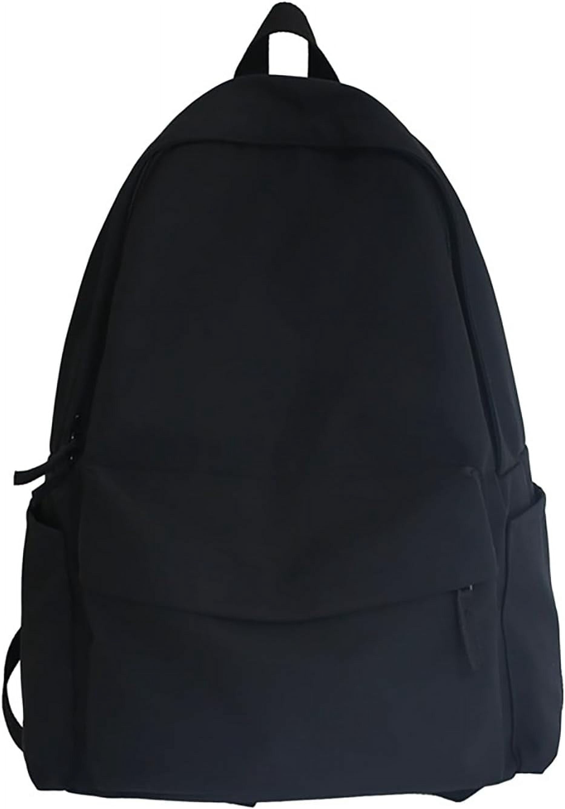 GZhLonKiMa Cute Backpack Solid Color Laptop Bag Aesthetic Rucksack for ...