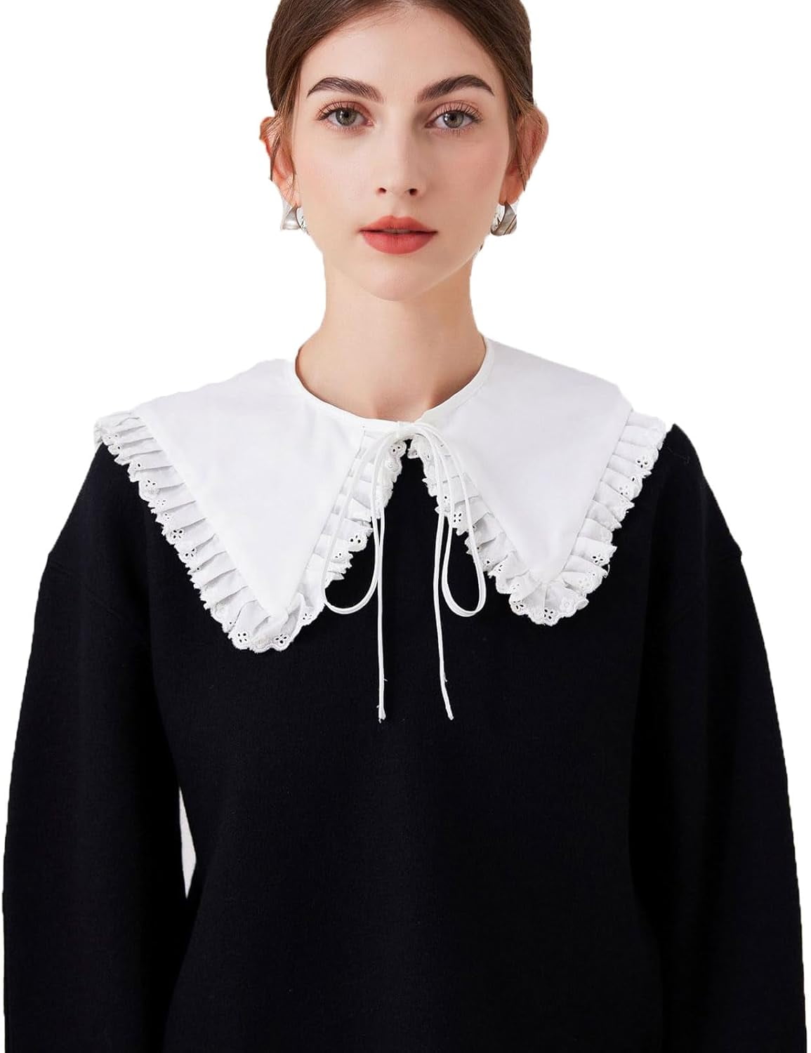 GZhLonKiMa Detachable Fake Collar for Women Mini Cape Collar Dickey ...