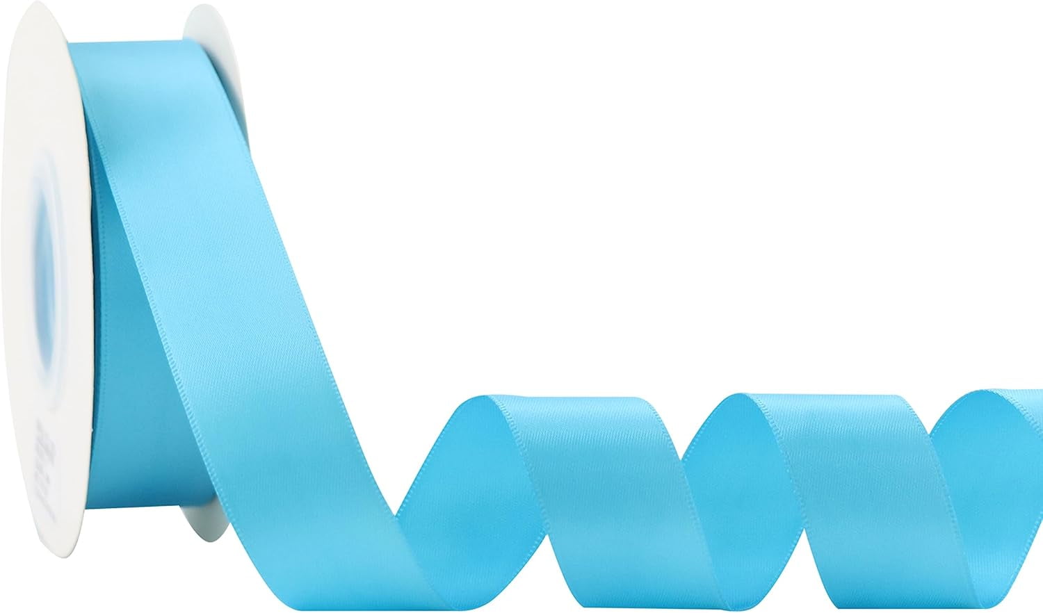 GZhLonKiMa Dusty Blue Ribbon for Wedding Double Face Dusty Blue Satin ...