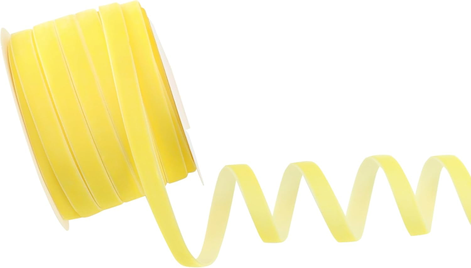 GZhLonKiMa Dusty Blue Velvet Ribbon 3/8 Inch Single Face Thin Velvet ...