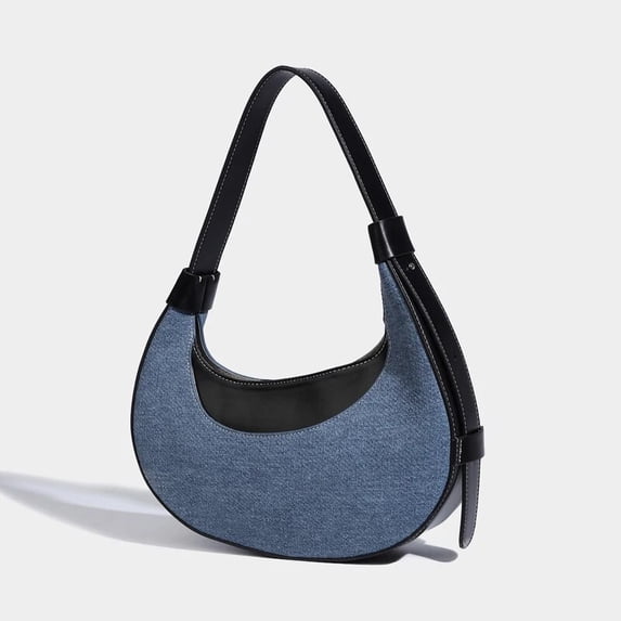 GZhLonKiMa England Style Crescent Bags For Women Luxury Designer ...