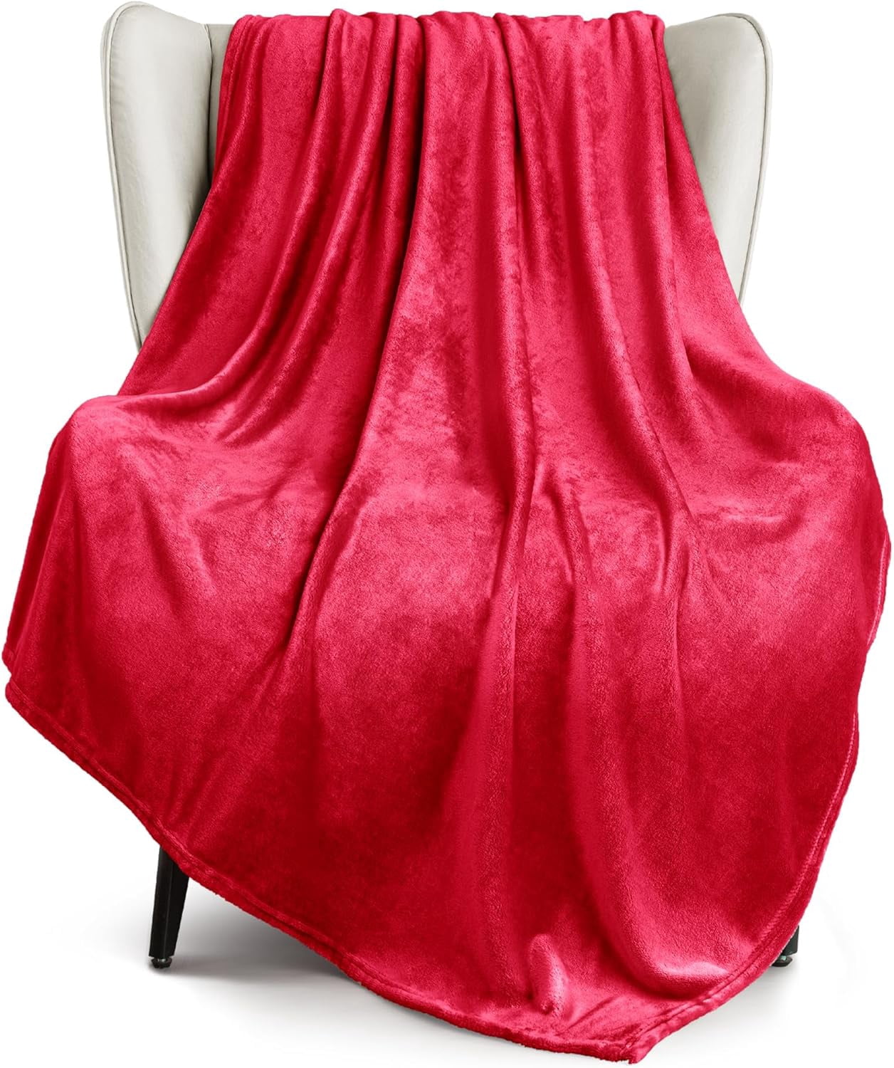 GZhLonKiMa Extra Large Fleece Throw Blanket for Couch, Sofa, 300GSM ...