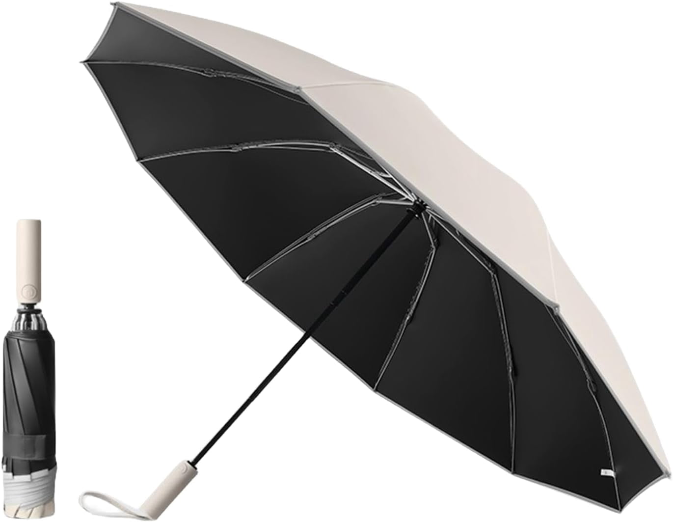 GZhLonKiMa Extra Large Travel Folding Inverted Reverse Umbrella ...