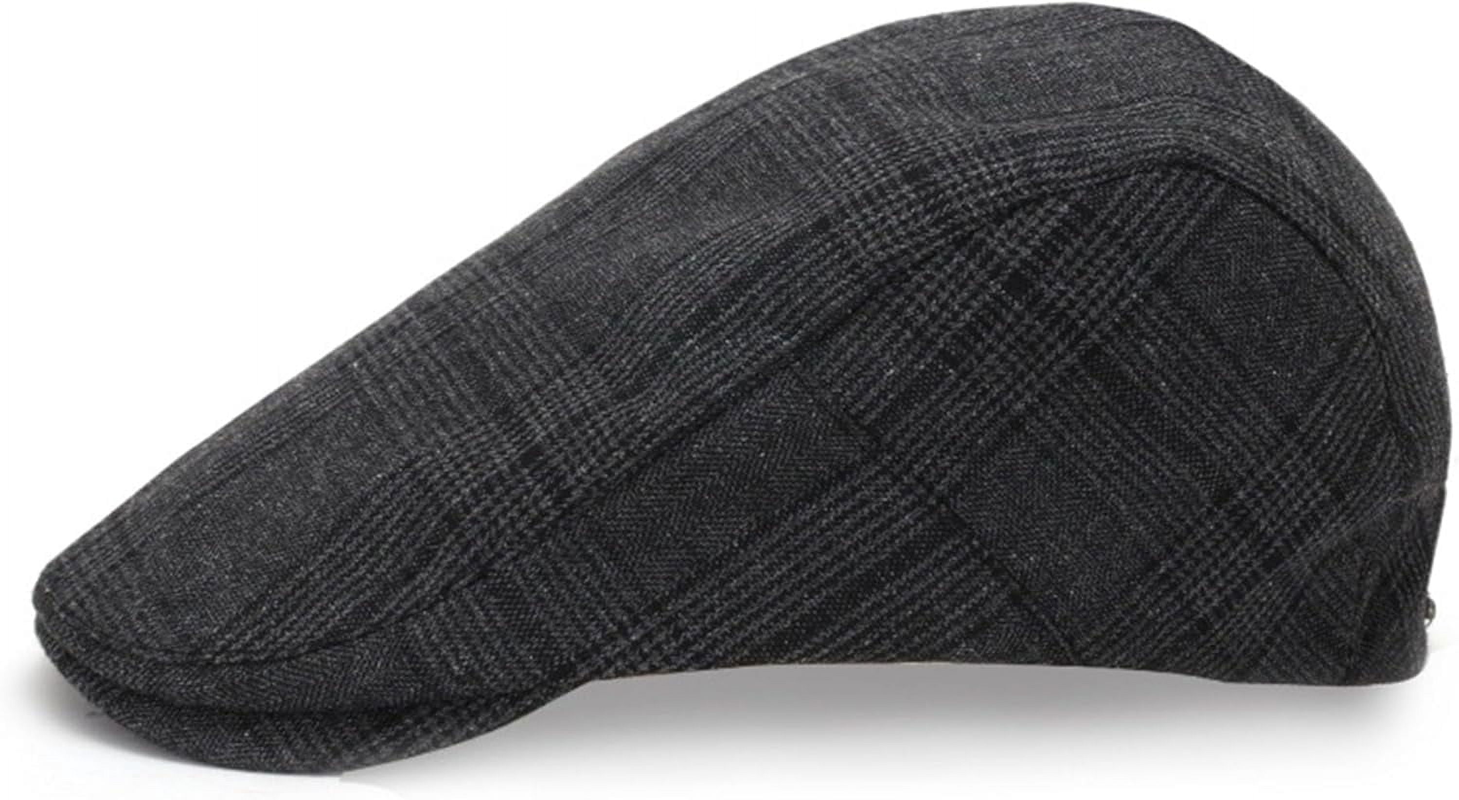 GZhLonKiMa Flat Cap for Men Vintage Plaid Beret Ivy Gatsby Newsboy ...