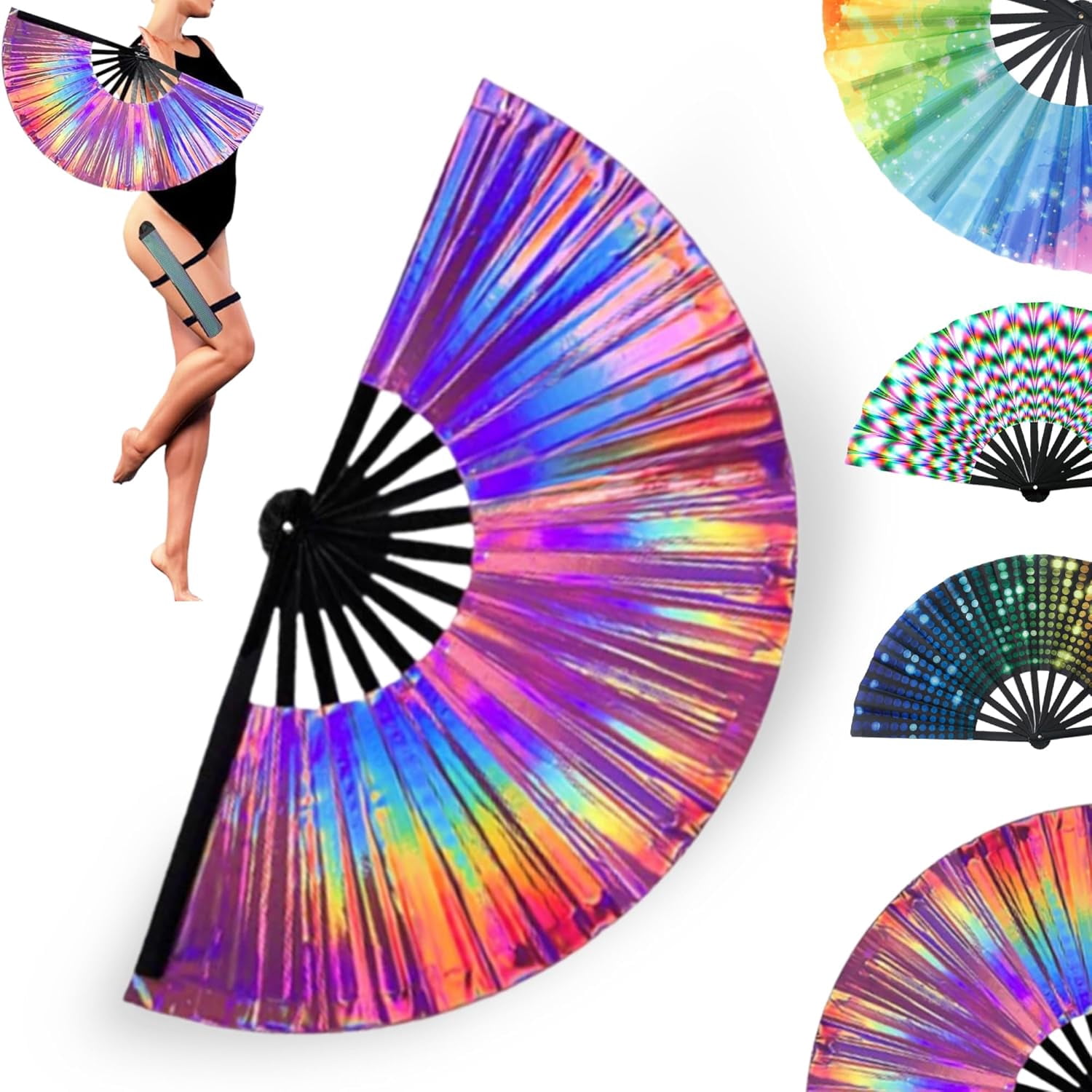 GZhLonKiMa Glitter Boots on The Ground Fans for Line Dancing, New Laser ...