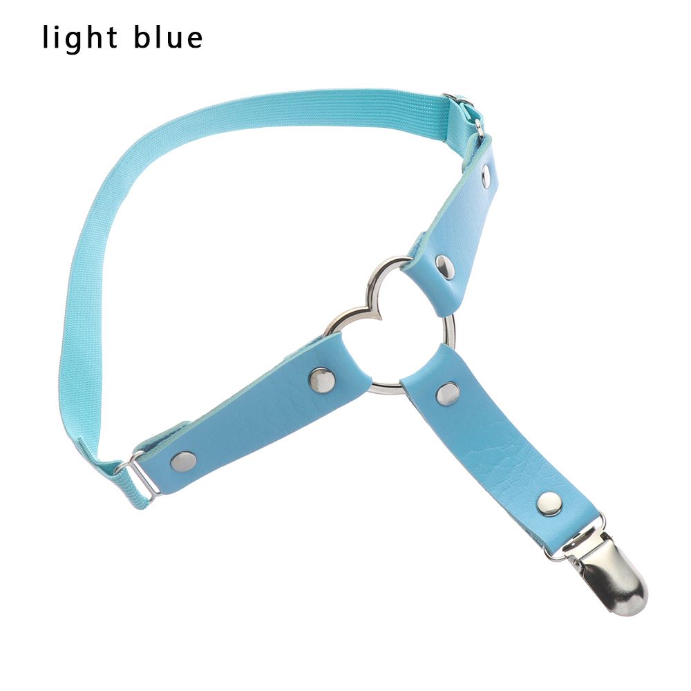 GZhLonKiMa Gothic Accessories Punk Harajuku Garter Belt Heart Leg ...