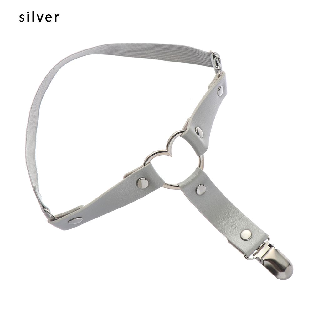 GZhLonKiMa Gothic Accessories Punk Harajuku Garter Belt Heart Leg ...