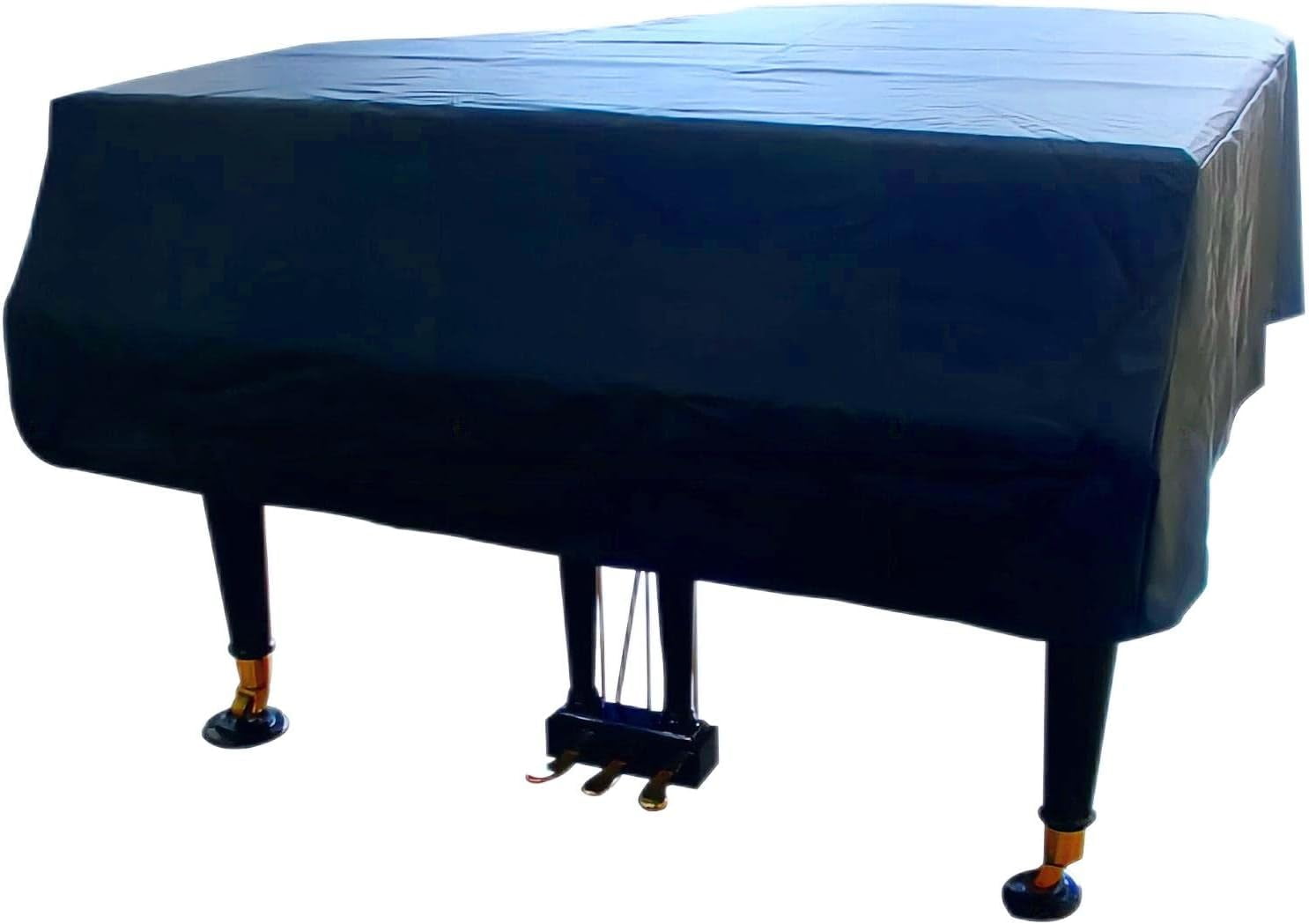 GZhLonKiMa Grand Piano Cover-Elegant Black Appearance-Waterproof ...