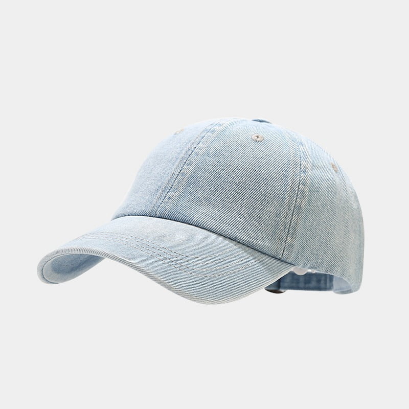 GZhLonKiMa High Quality Fashion Denim Baseball Cap Men Women Jeanss ...