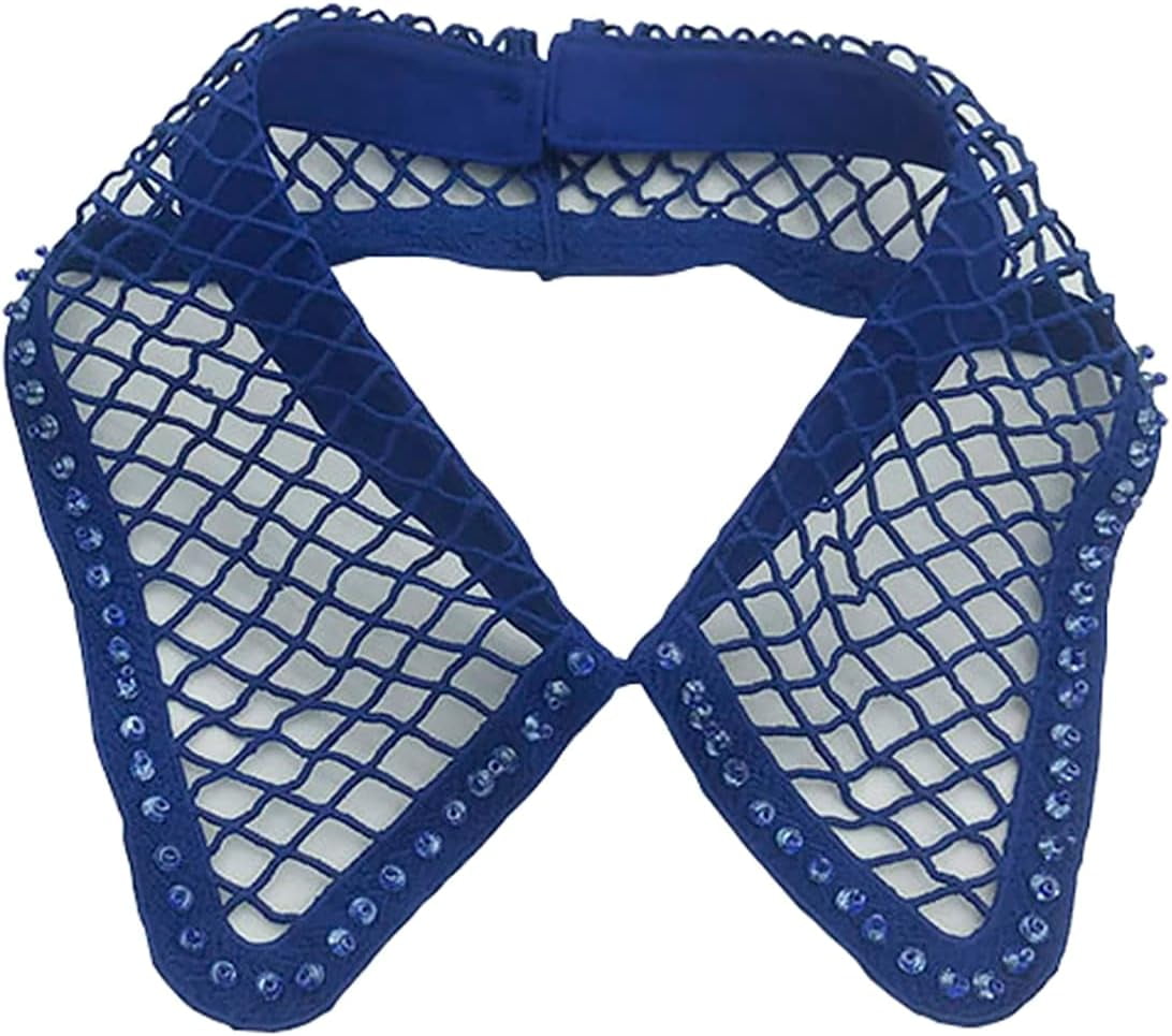 GZhLonKiMa Hollow Design Lapel False Collar Detachable Dickey Blouse Fake Half Shirt Collar for ...