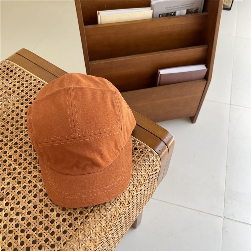 GZhLonKiMa Japanese Short Brimmed Duckbill Hat, Japanese Soft Top Five ...