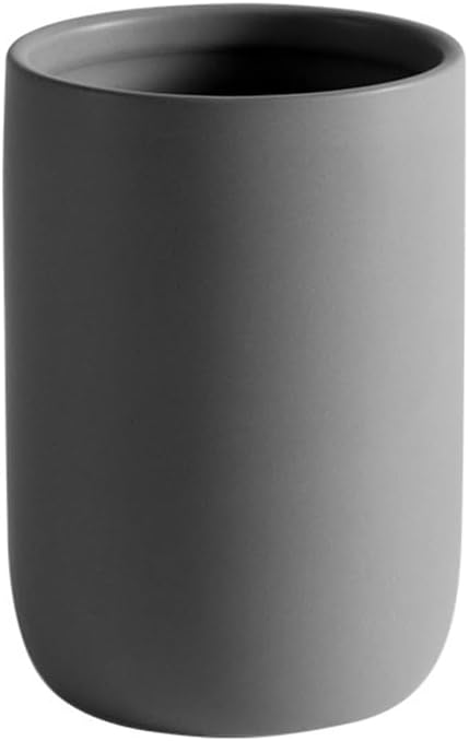 GZhLonKiMa Japanese Simple Black and White Style handleless Ceramic Mug ...