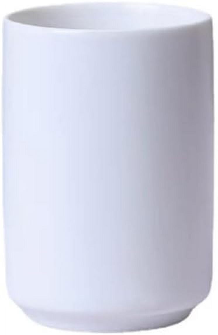 GZhLonKiMa Japanese Simple Black and White Style handleless Ceramic Mug ...