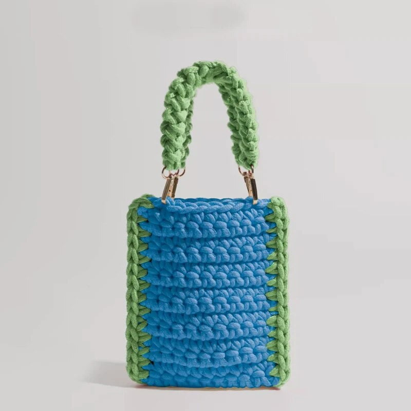Gzhlonkima Korean Casual Handwoven Bags For Women Luxury Designer
