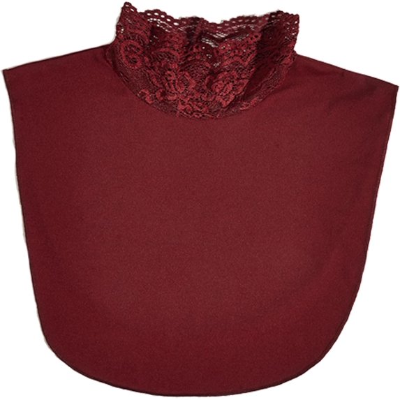 GZhLonKiMa Lace Mock Neck Detachable Collar for Women, Soft Breathable ...