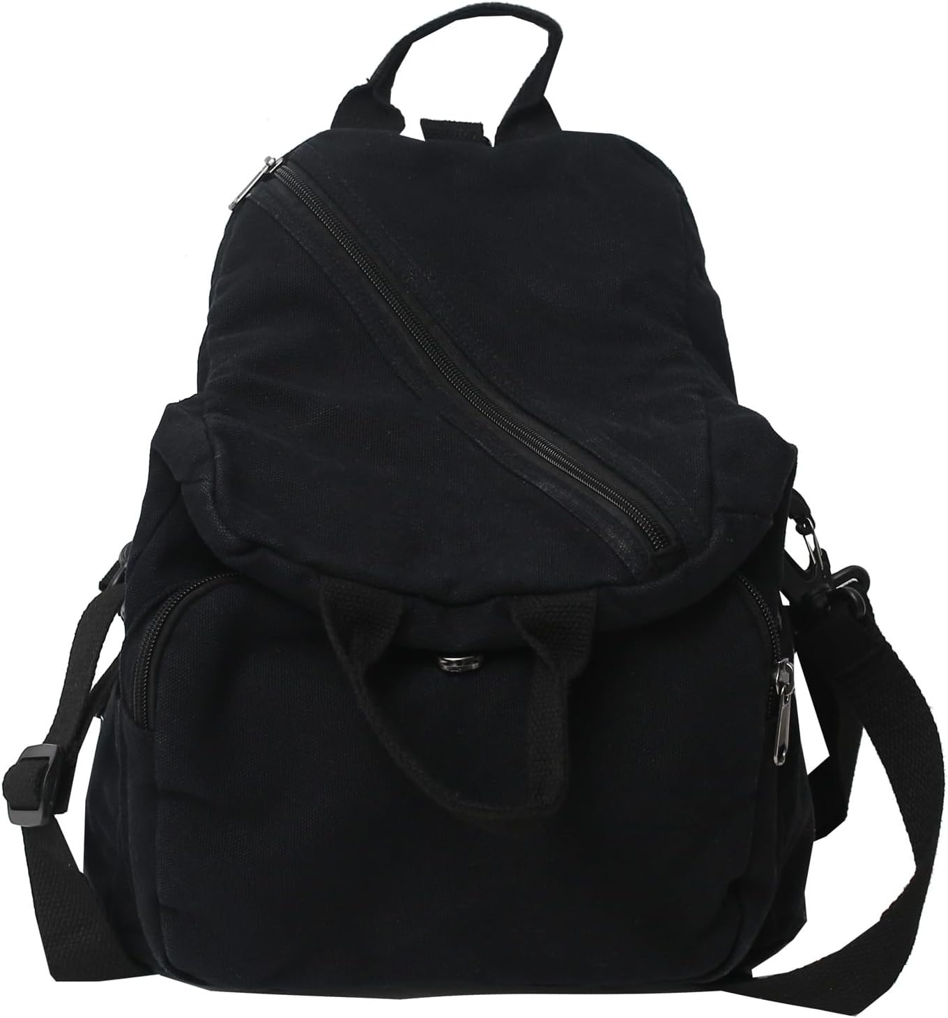 GZhLonKiMa Laptop Backpack for Men Women Travel Canvas Small Backpack ...