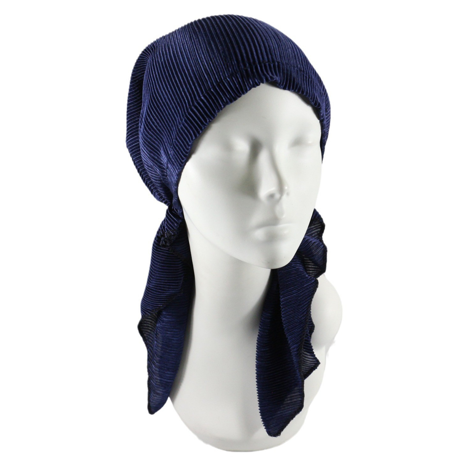 GZhLonKiMa Long Tail Hat, Women's Pre Tied Headscarf Hat, Elastic ...
