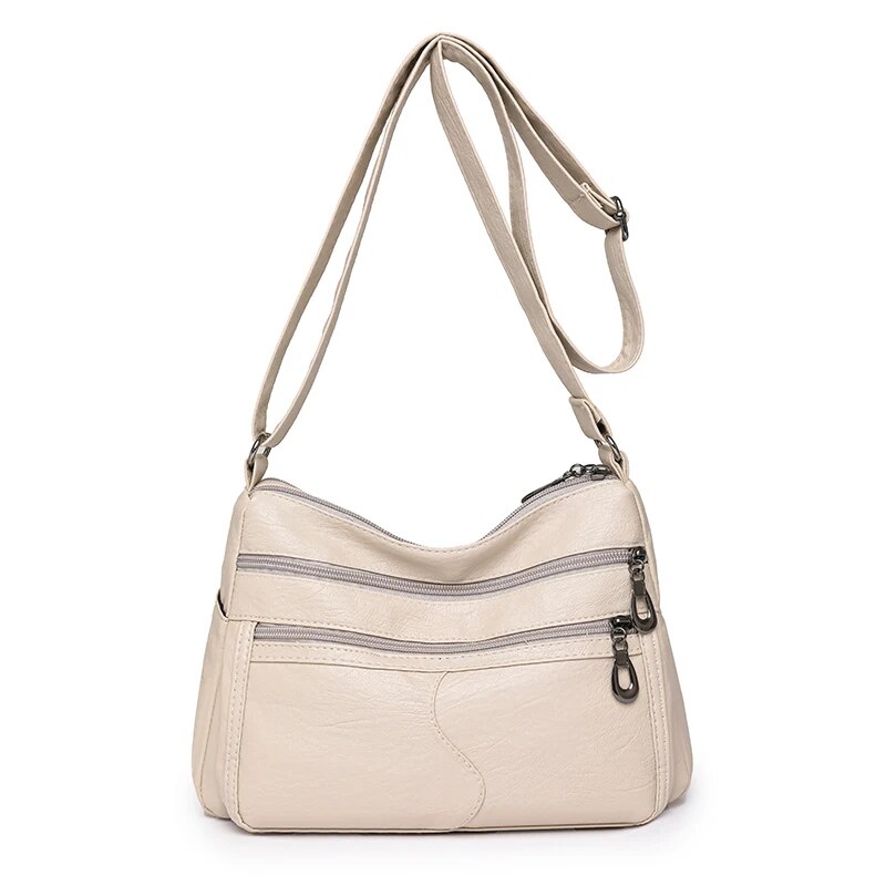 GZhLonKiMa Luxury Handbag Women Large Capcity Multi-pocket Shoulder Bag ...