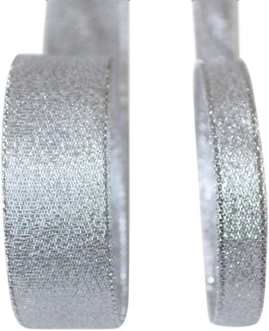 GZhLonKiMa Metallic Lurex Ribbon – Woven Gold & Silver Fibers – Non ...