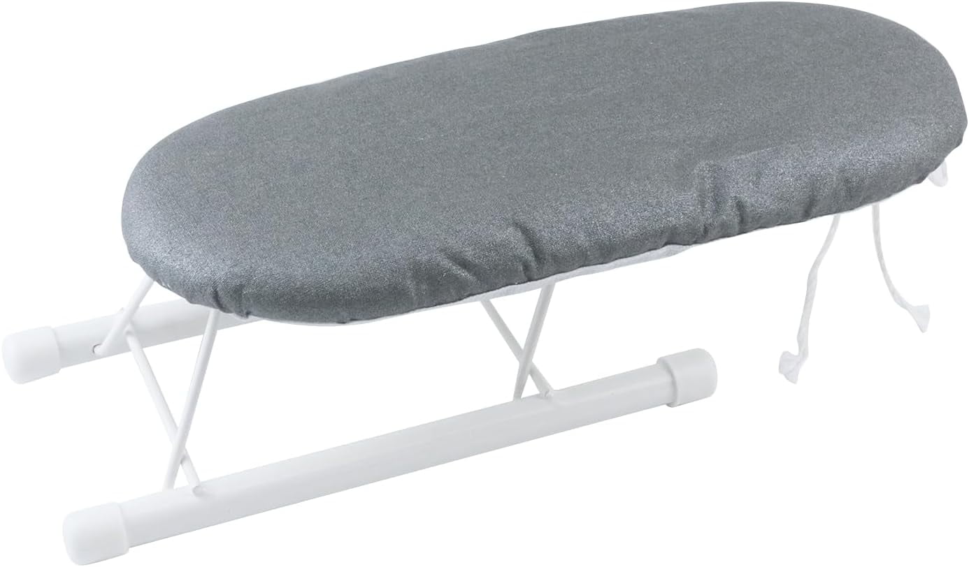 GZhLonKiMa Mini Ironing Board Portable Ironing Board 10.2" Folding ...