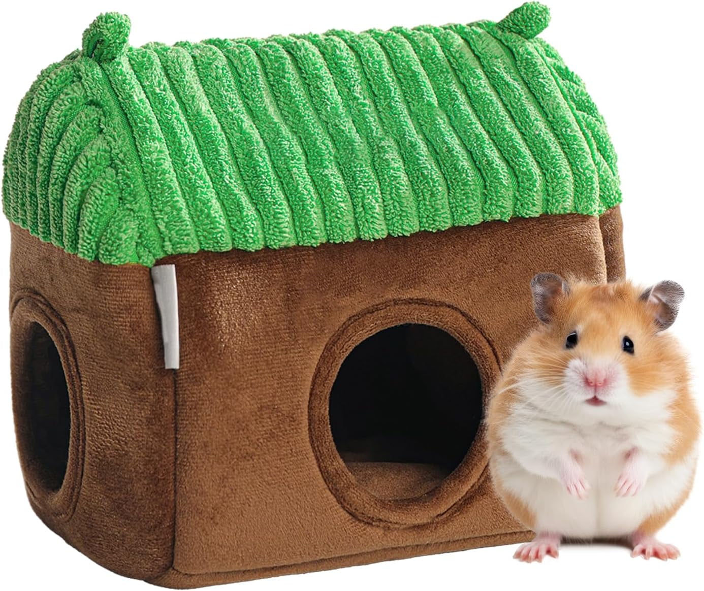 GZhLonKiMa Mini&moe Hamster Hideout - Warm Hamster Bed Cozy Sleeping ...