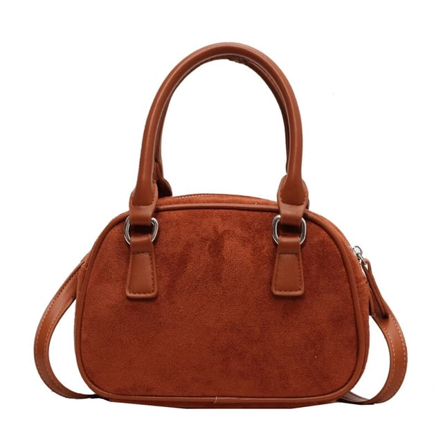 GZhLonKiMa Moda Crossbody Bag Retro Suede Velvet Bolsa Mulheres Simples ...