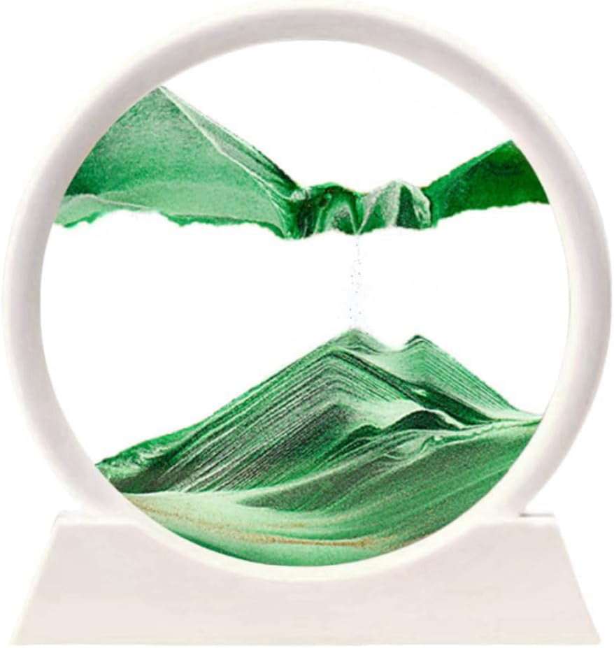 GZhLonKiMa Moving Sand Art Picture,Liquid Motion 3D Sea Sandscape in ...