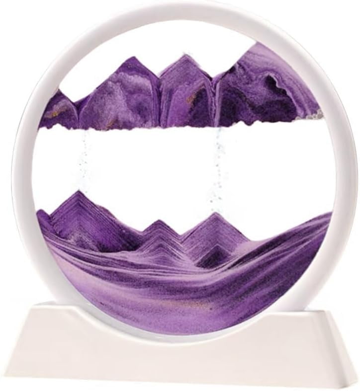 GZhLonKiMa Moving Sand Art Picture,Liquid Motion 3D Sea Sandscape in ...