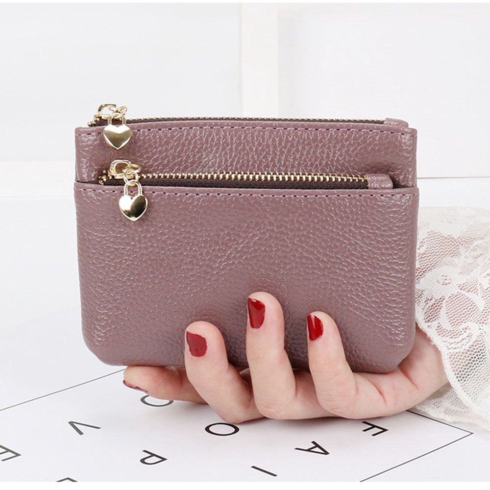 GZhLonKiMa Multi-functional with Key Ring Short Small Keychain Card ...
