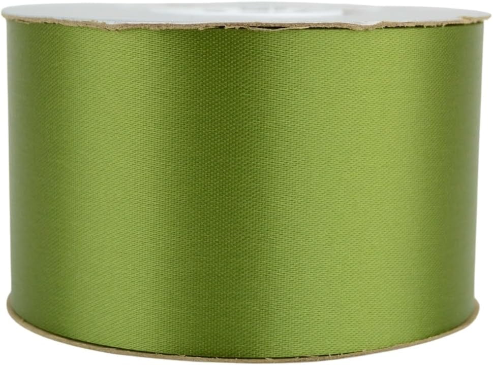 GZhLonKiMa Outdoor Satin Acetate Ribbon - Orange 1-5/16100yd - Walmart.com