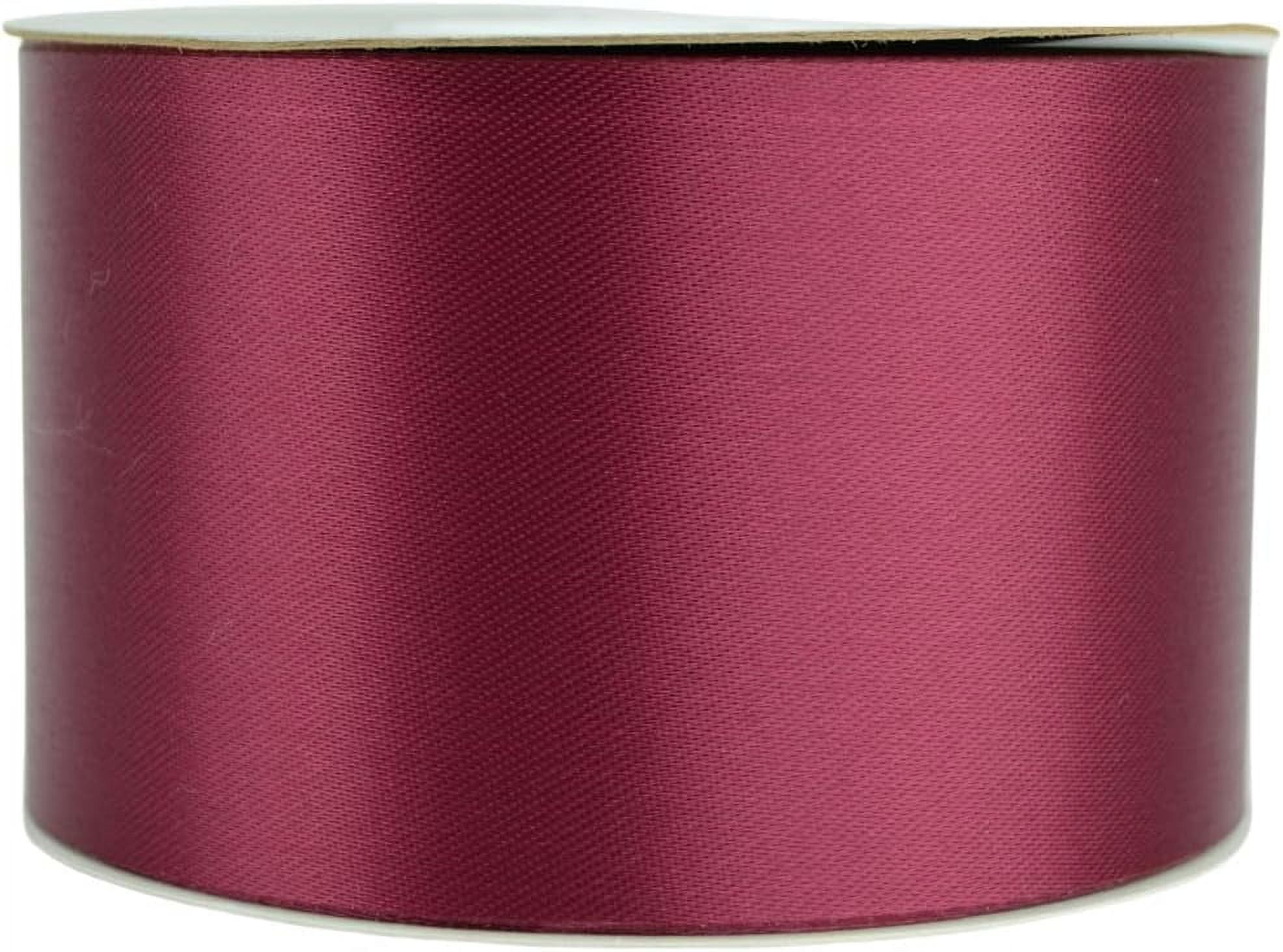 GZhLonKiMa Outdoor Satin Acetate Ribbon - Orange 1-5/16100yd - Walmart.com